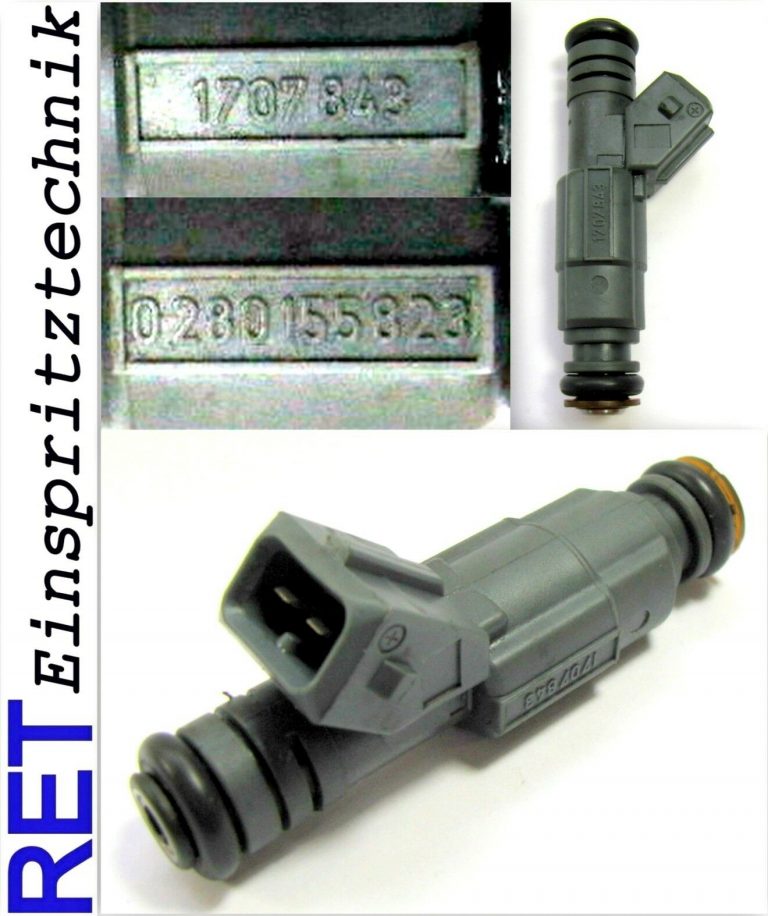 Einspritzdüse BOSCH 0280155921 Audi A8 A6 gebraucht gereinigt geprüft
