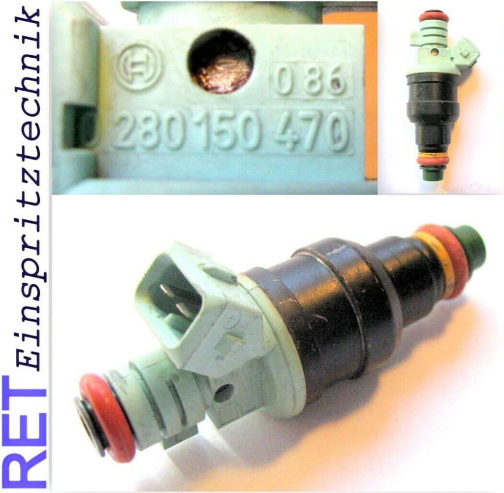 Einspritzdüse BOSCH 0280150470 Porsche Boxster 986 2,7