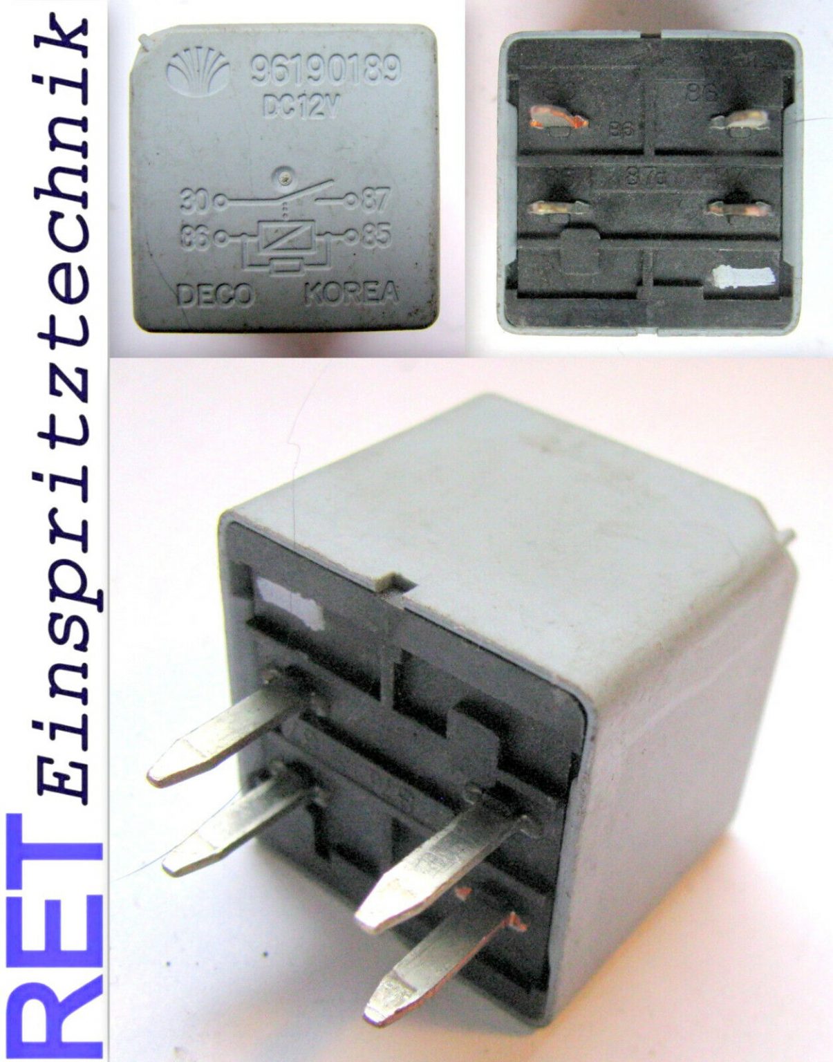 Relais Steuerrelais DECO 96190189 DAEWOO Chevrolet original