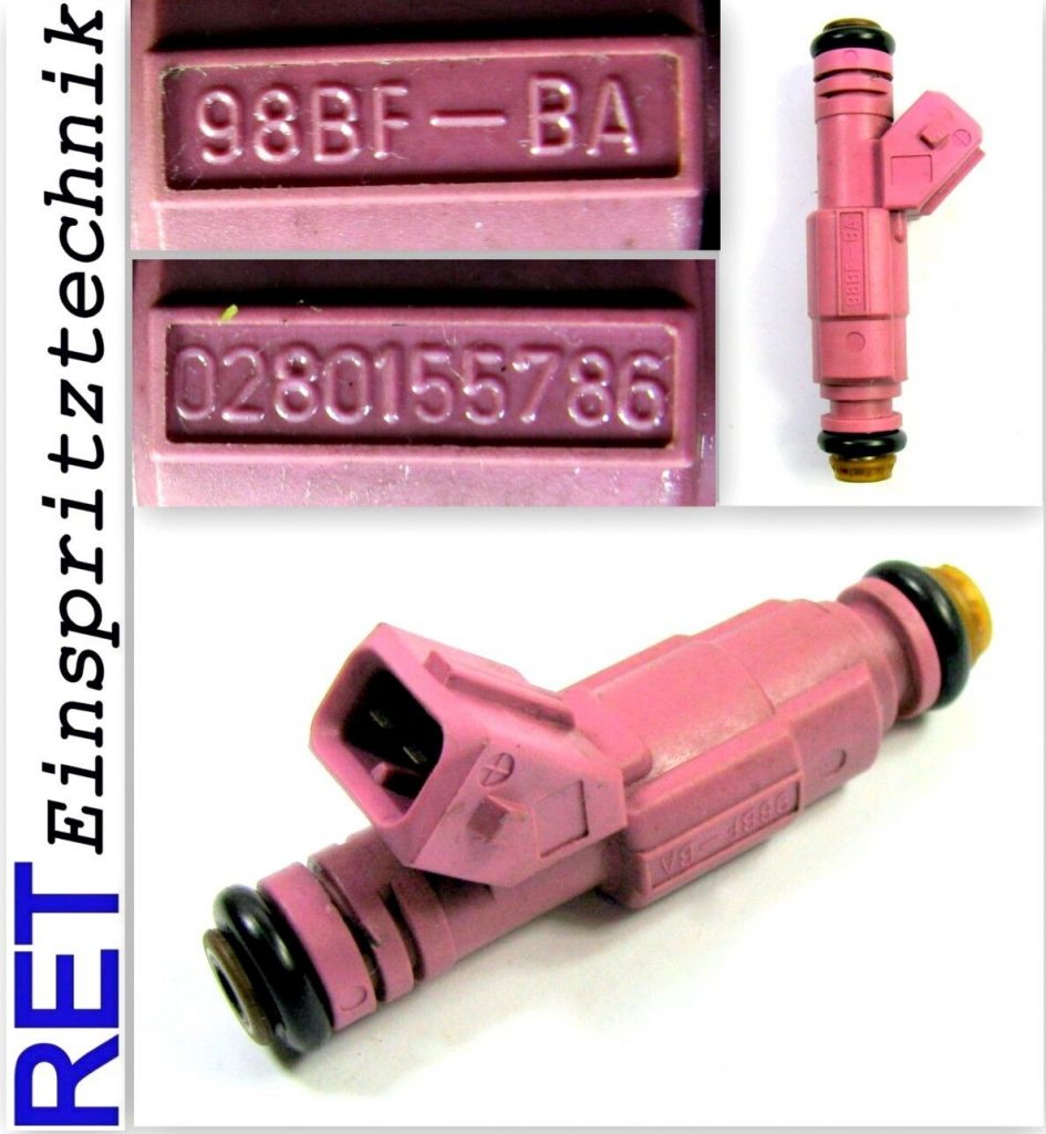 Einspritzdüse BOSCH 0280155786 Ford Fiesta Ka 98BF-BA